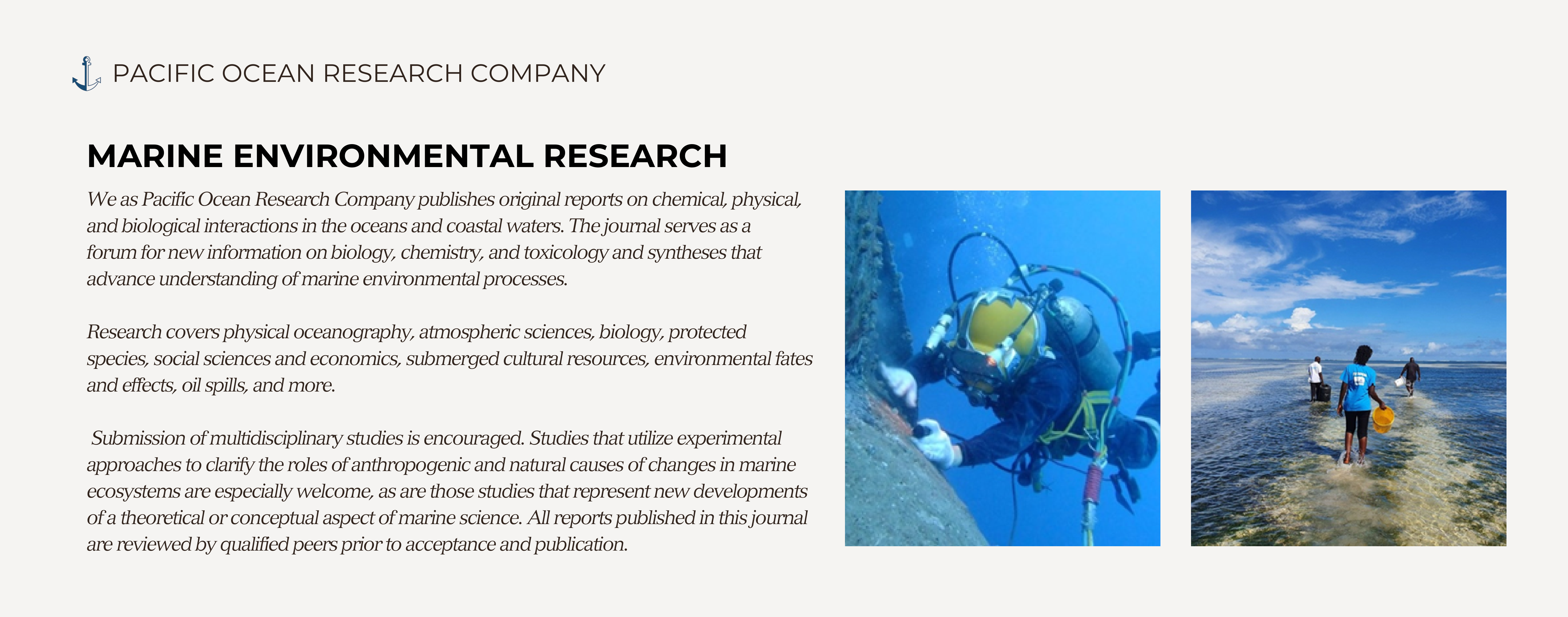 Pacific Ocean Research Company